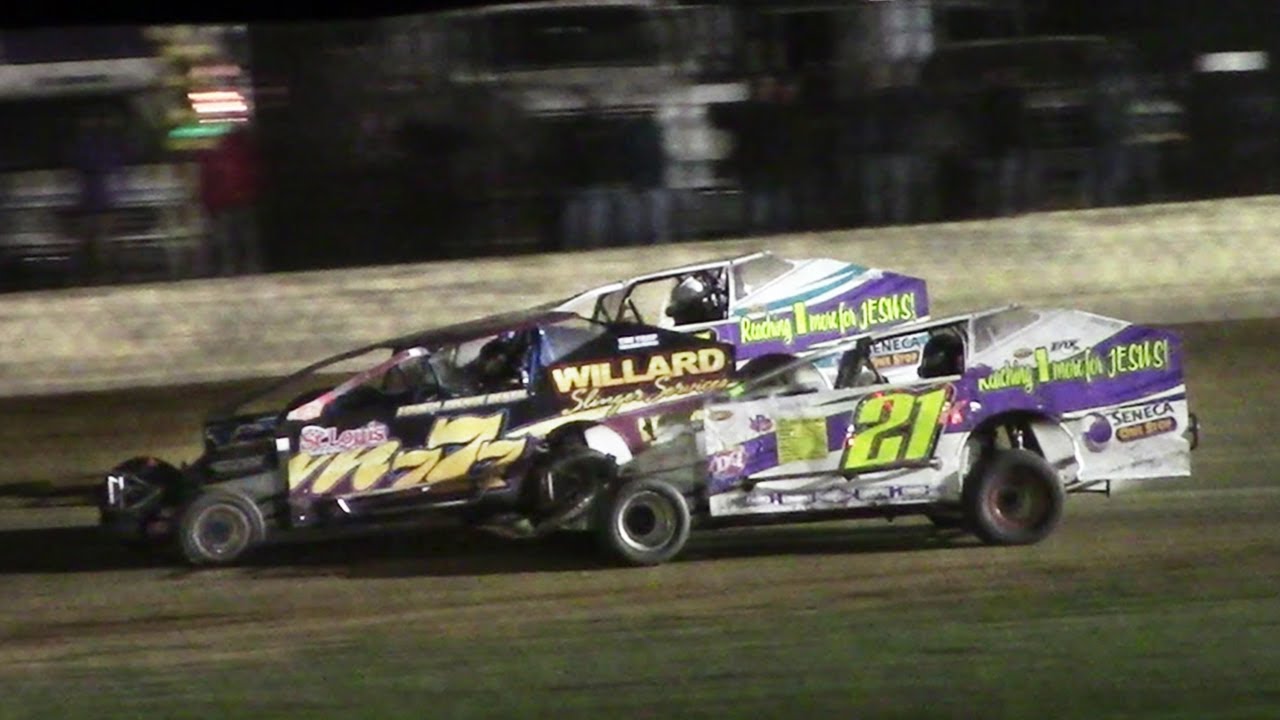 BRP Big Block Modified Tour Feature | Stateline Speedway | 9-9-17 - YouTube