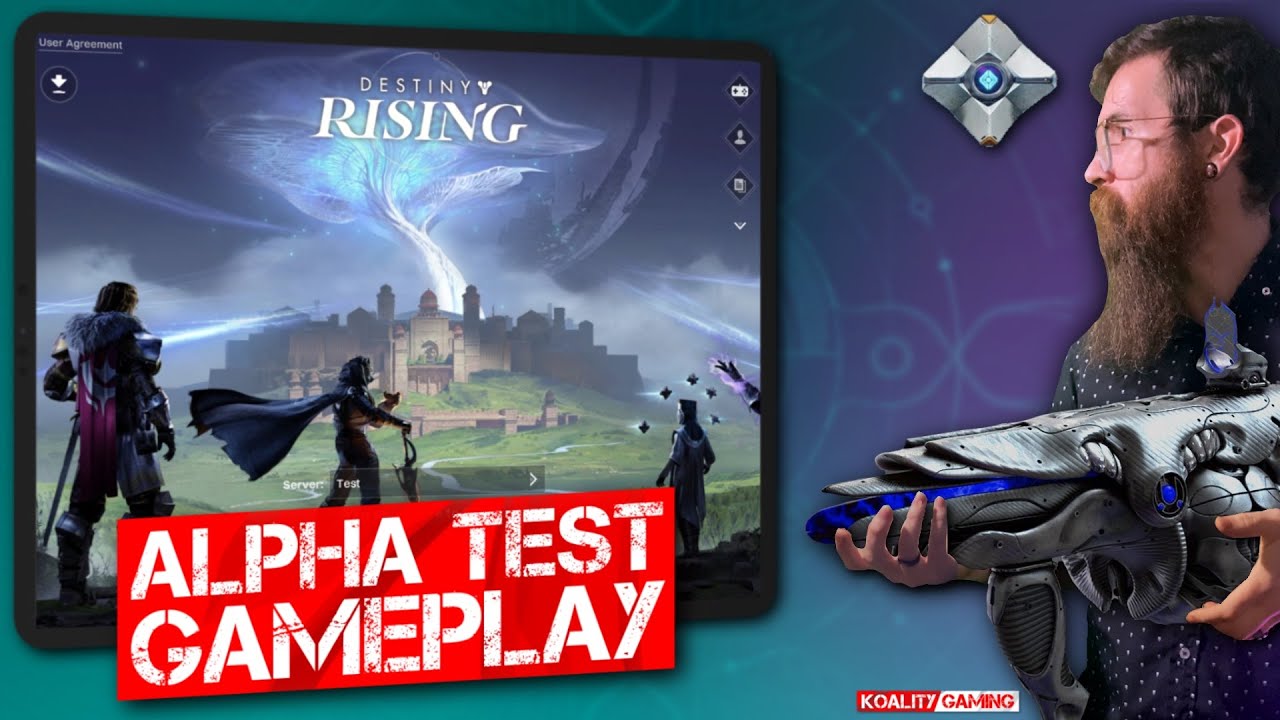 Destiny Rising First-Ever Alpha Play Test | iPad 9 30+ Minute Gameplay ...