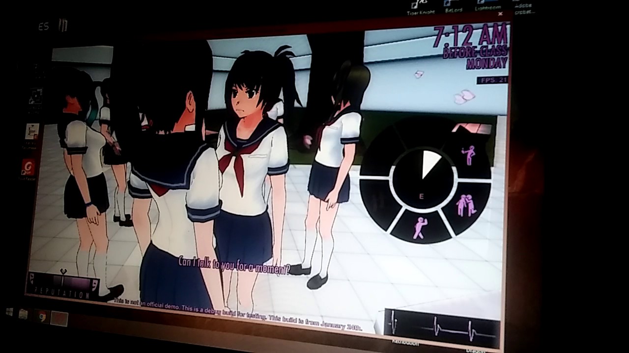 Yandere simulator first look - YouTube