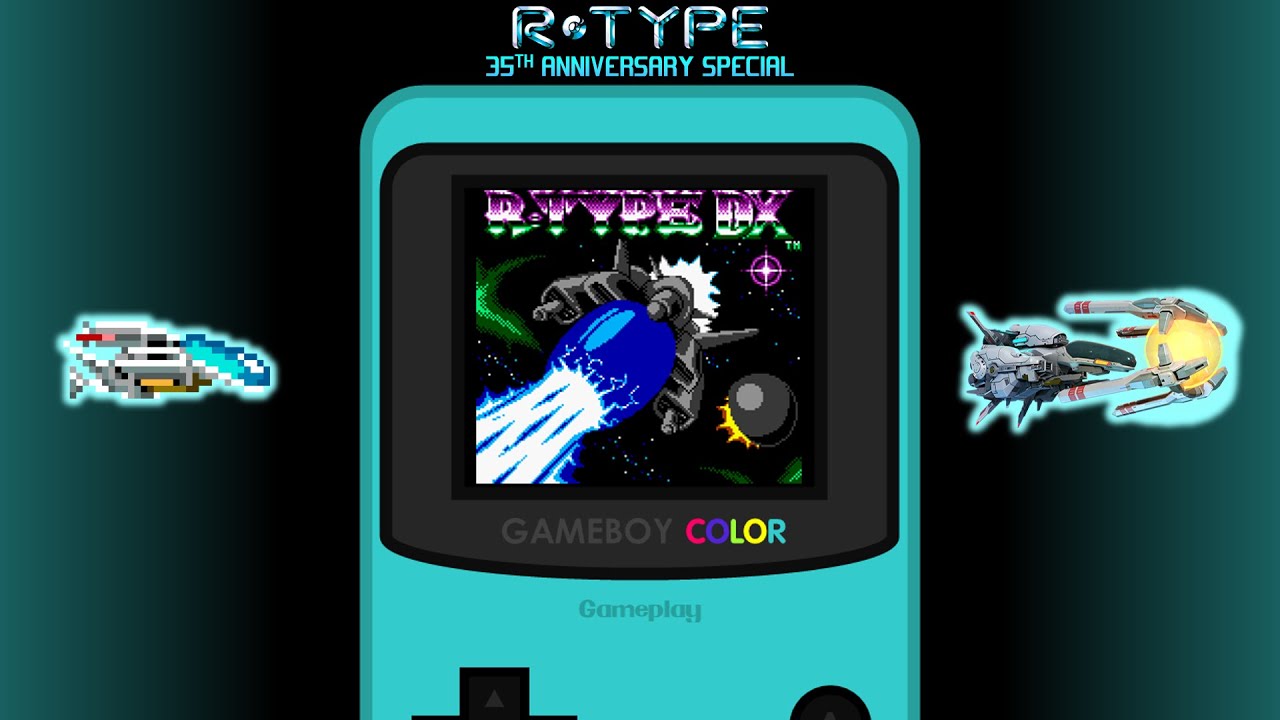 R Type Gameboy Color Gameplay (R-Type's 35th Anniversary Special) - YouTube