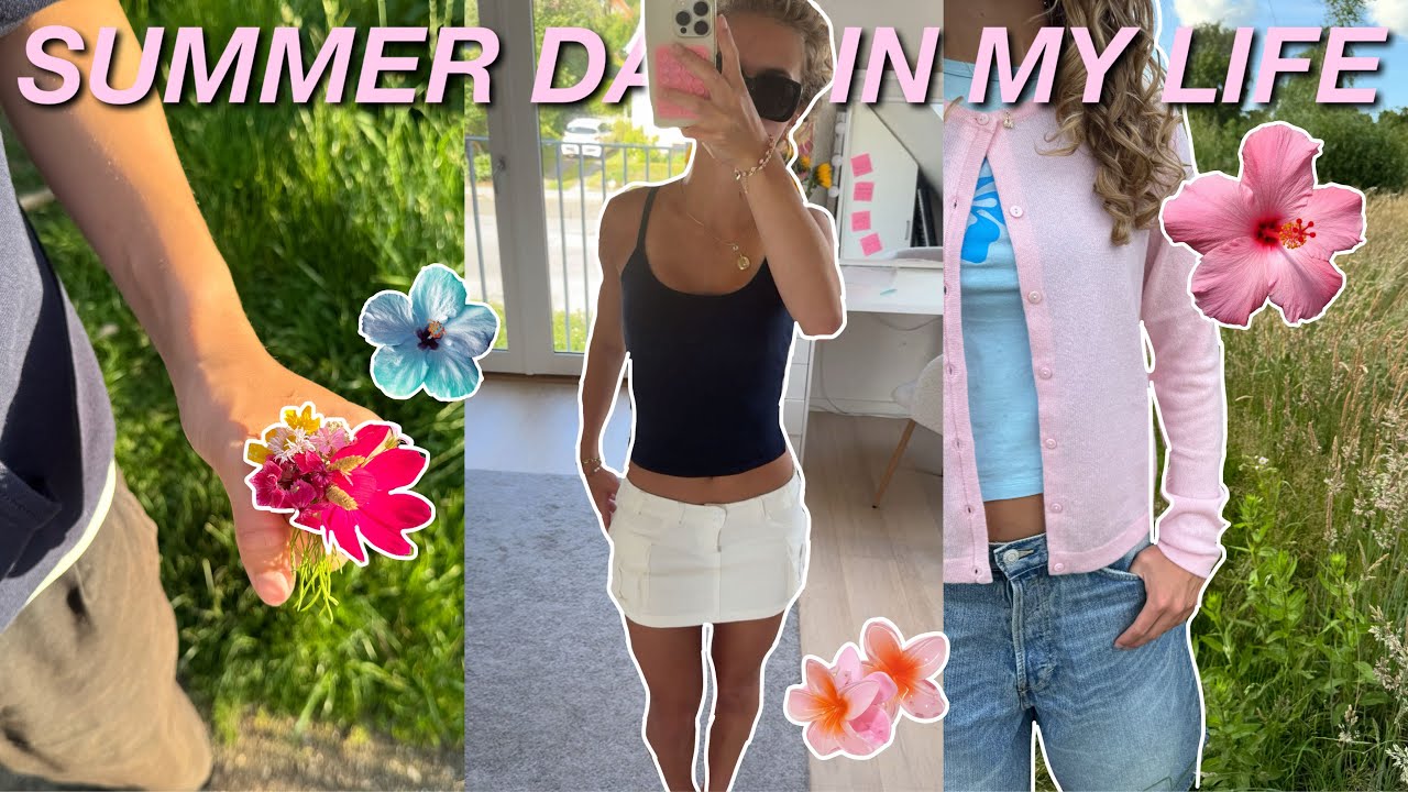 A SUMMER DAY IN MY LIFE | talks, summer prep, walks and more:) - YouTube