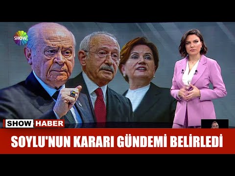 Soylu'nun kararı gündemi belirledi