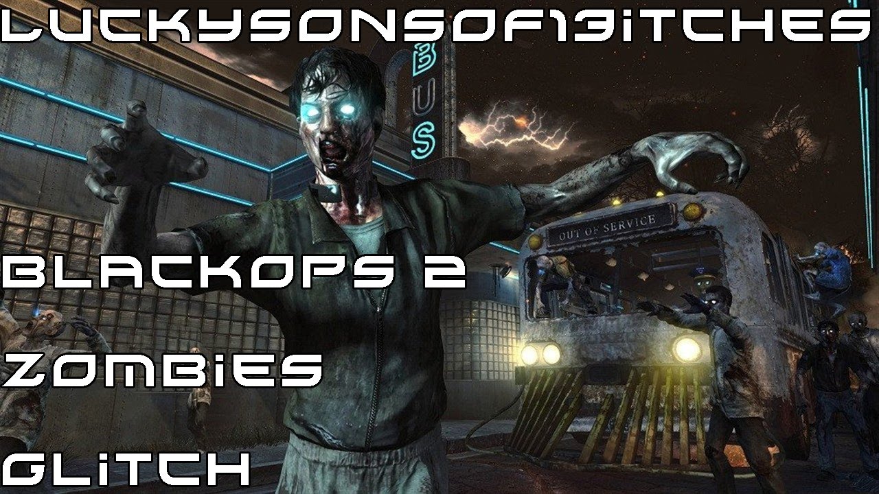 COD Black Ops 2 - Zombies Glitch - YouTube