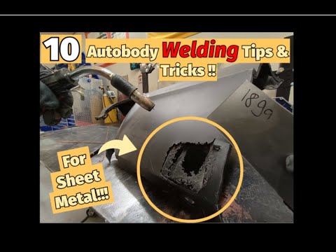 10 Auto Body WELDING Tips and Tricks for SHEET METAL ! D.I.Y. Auto ...