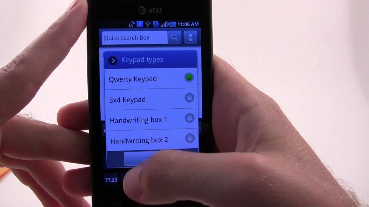 walkthrough with the Samsung Captivate (Galaxy S).mp4 - YouTube