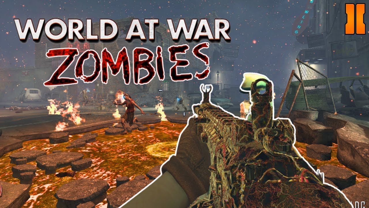 TOWN IN WORLD AT WAR ZOMBIES (World at War Custom Zombies Map) - YouTube