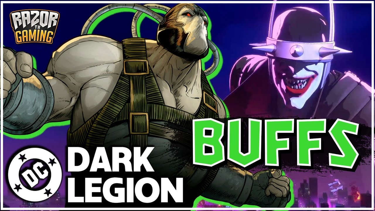 PRIMER PARCHE: BANE + BATGIRL + PENGUIN BUFFS 🔴 ️ DC DARK LEGION ...