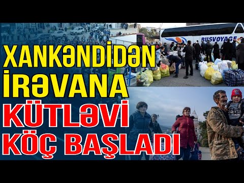 Qanunsuz xunta mənsublarının Xankəndidən İrəvana kütləvi köçü başladı - Xəbəriniz Var?-Media Turk TV