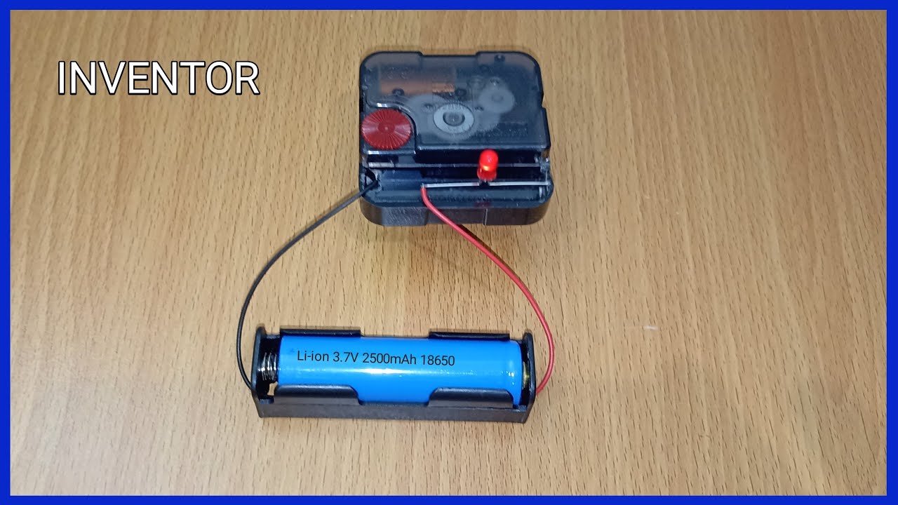 Lifetime Battery For Wall Clock - YouTube