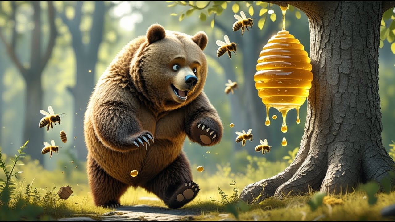 Bear & the Honey Heist🍯🐻 | One bear, one jar... and a whole lot of ...