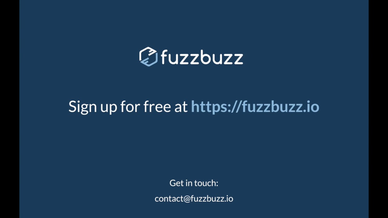 Fuzzbuzz Intro - YouTube