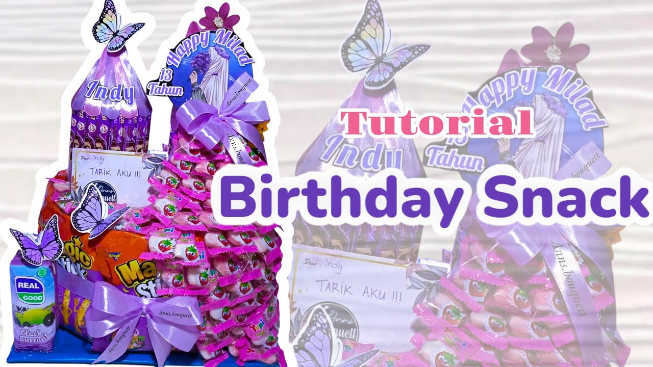 Snack Tower | Snack cake | Tutorial - YouTube