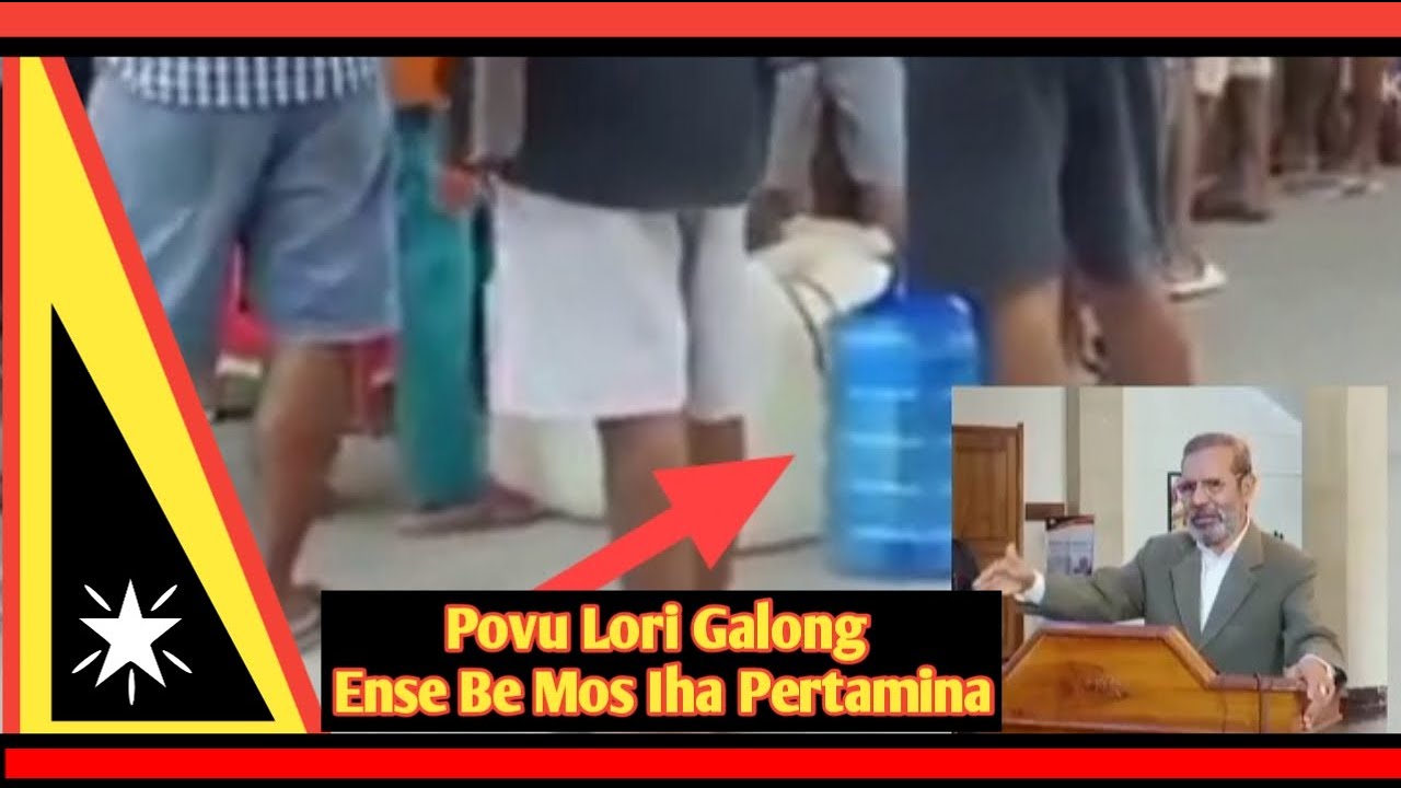 Povu Lori Galong Ense Be Mos Iha Pertamina. - YouTube