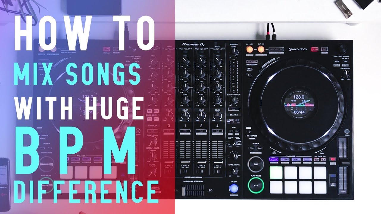 Hohe BPM-Unterschiede mixen - How to mix huge bpm difference (Part I ...