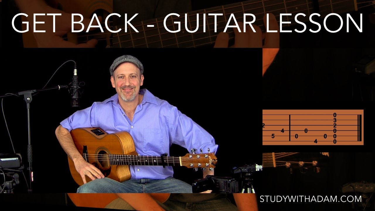 Get Back - Guitar Lesson Part 1 - YouTube