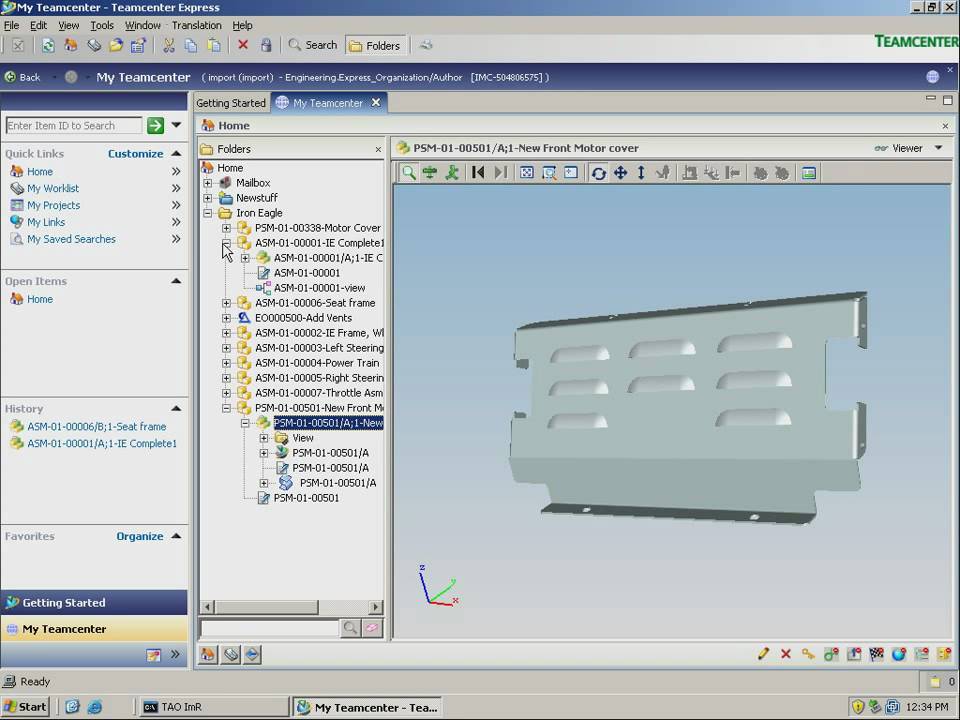 Teamcenter integration with Solid Edge - YouTube