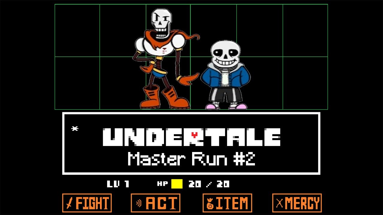Undertale Master Run #2 #undertale - YouTube