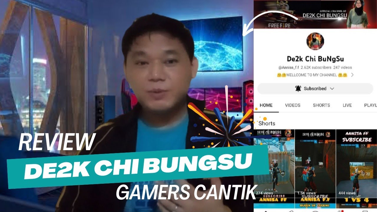 Review De2k chi Bungsu - Gamers Cewek super cantik yang jago nembak @Annisa_f.f - YouTube