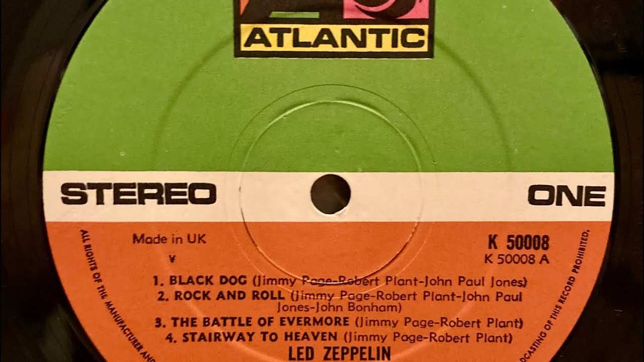 Led Zeppelin - The Battle for Evermore (Orange/Green, Pecko Duck 1971 ...