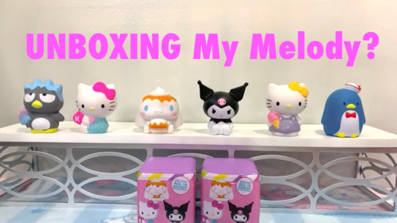 Unboxing Hello Kitty and Friends Mystery Squishums finding My Melody ...