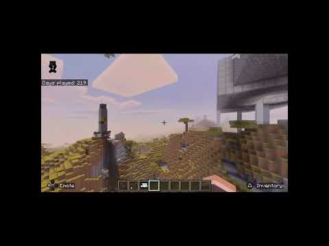 The boy in the mask presents the Minecraft country