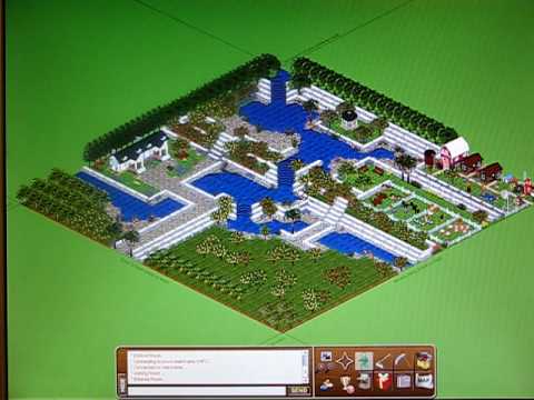 Farmtown Farm Clear Water Springs, Waterfall, Pond, Lake on Farm Town ...