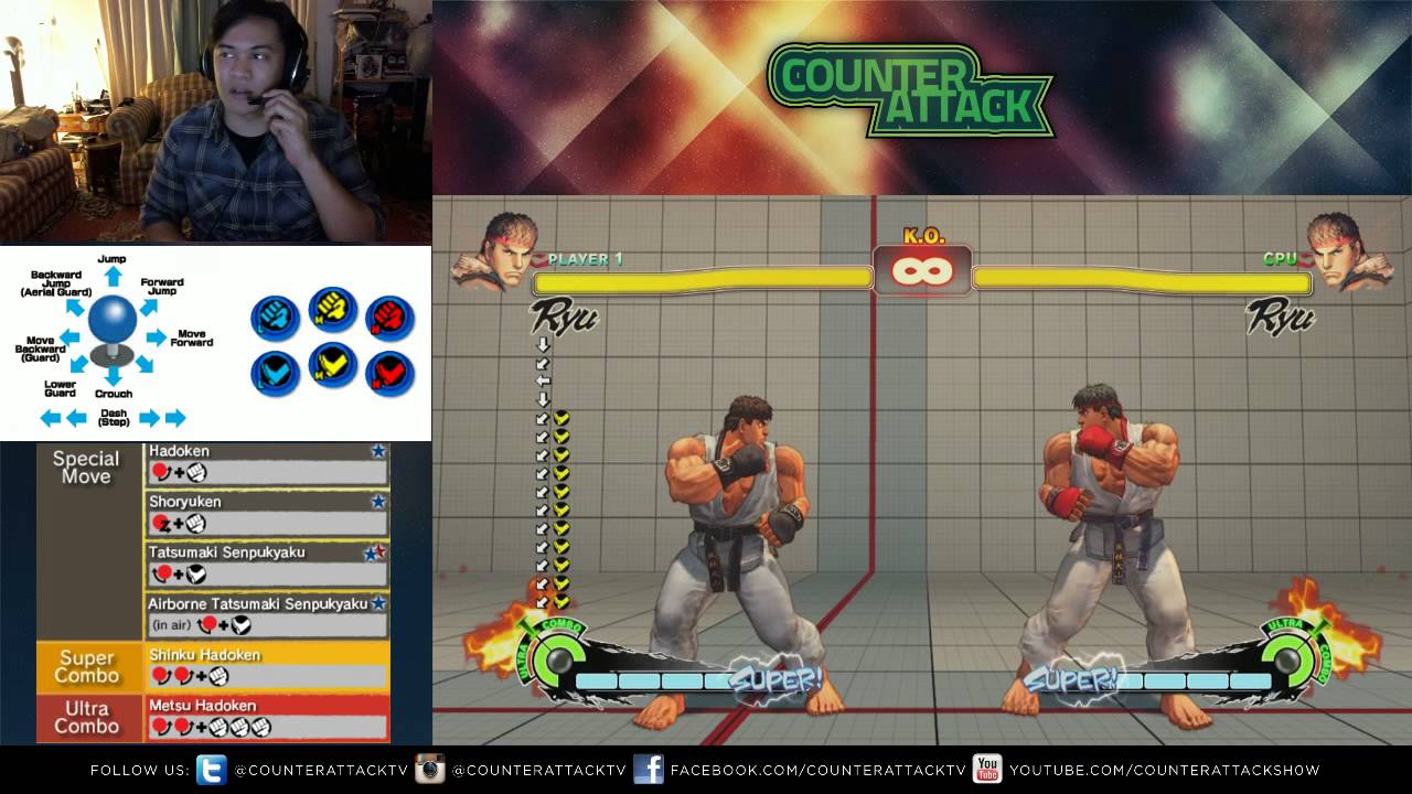 Counter Attack Tutorial - Basics to a Fighting Game [Street Fighter ...