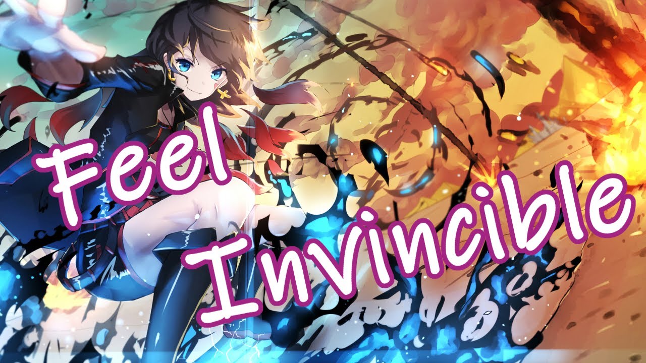 Nightcore - Feel Invincible [Lyrics] - YouTube