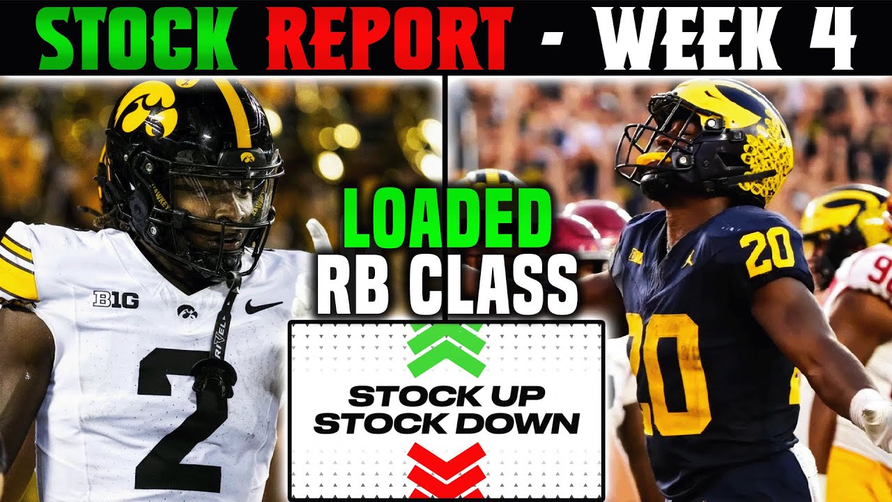 This RB Class Is Loaded | 2025 NFL Draft Stock Report - YouTube