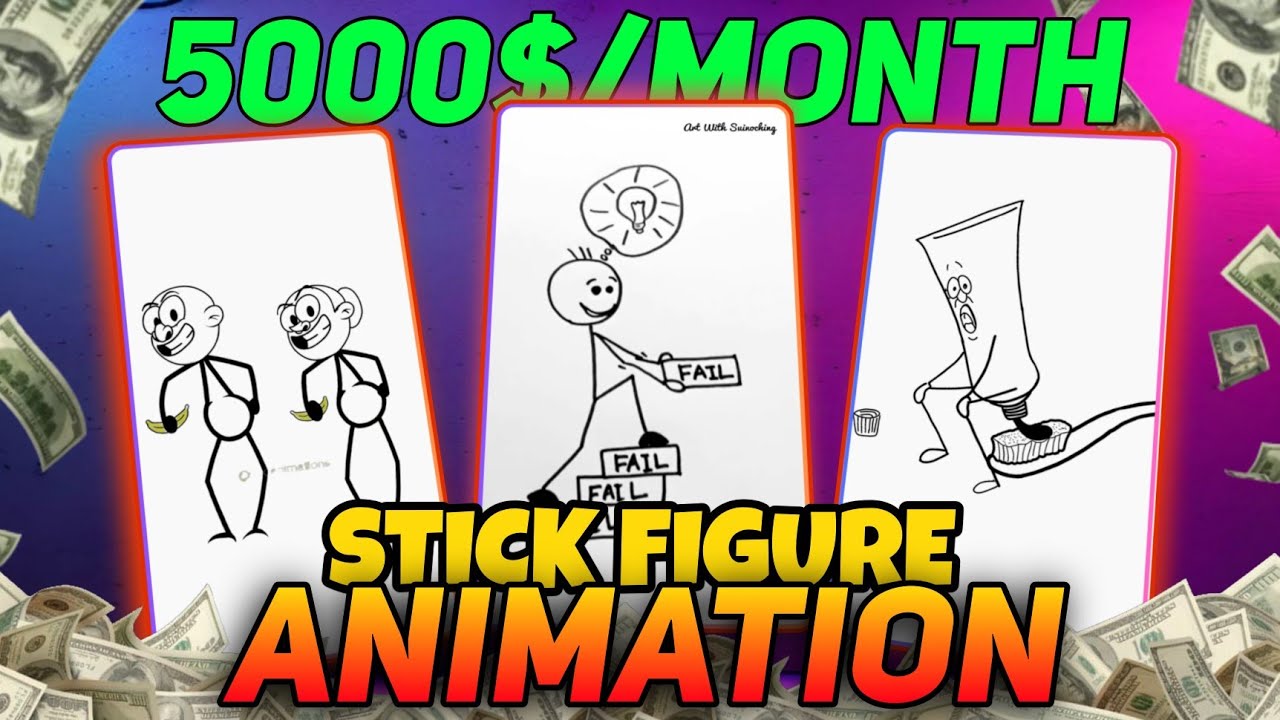 How to Make VIRAL Stick Figure (Stickman) Videos Using AI (FREE) - YouTube