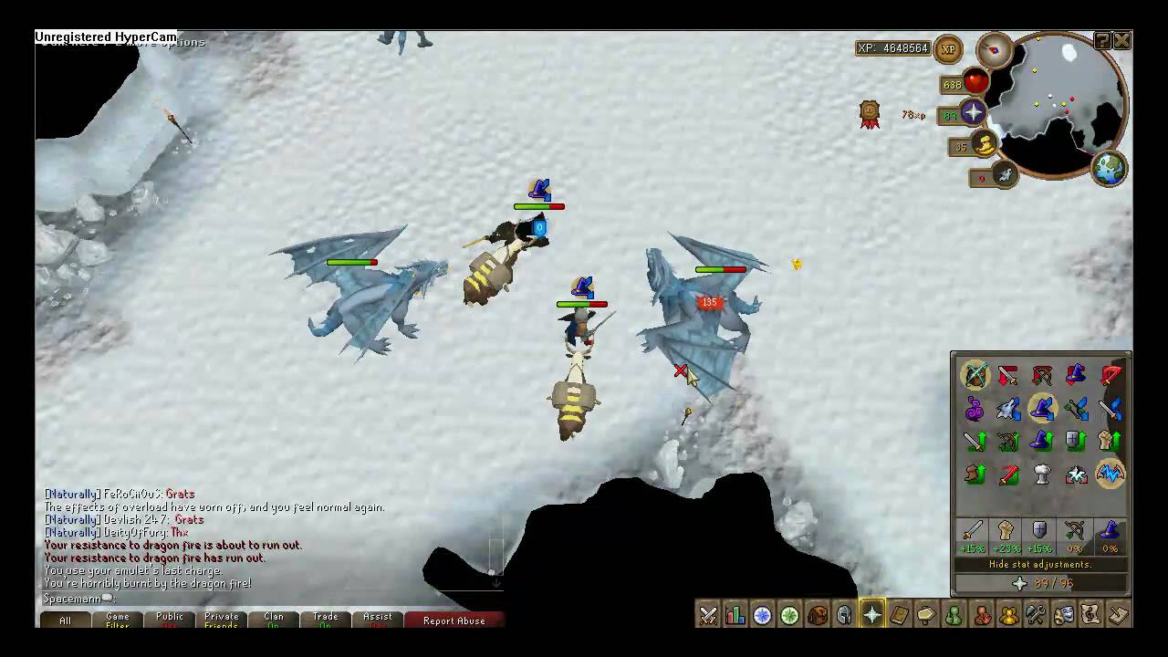 Runescape: Frost Dragons Guide (with commentary) - YouTube