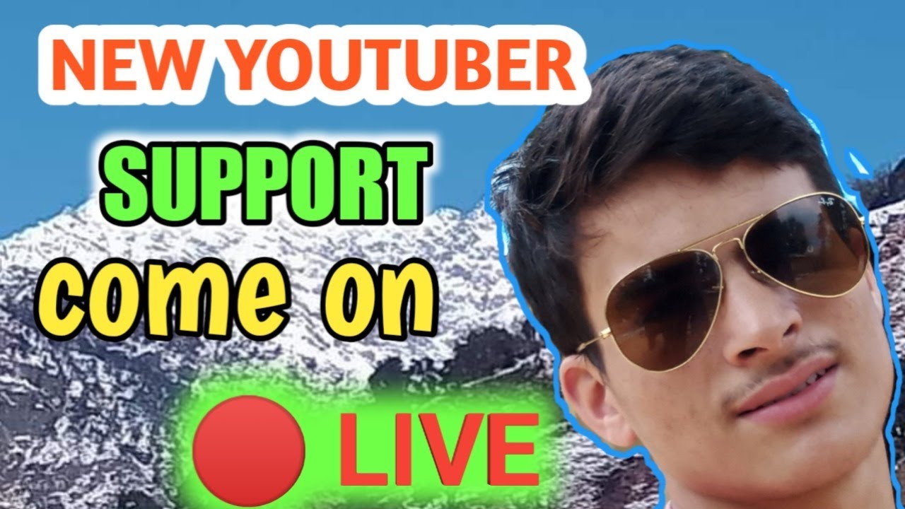 new youtuber support— live chat—techincal teju live chat—youtube live ...
