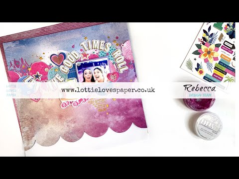 Process video | LOTTIE LOVES PAPER | Vicki Boutin Sweet Rush