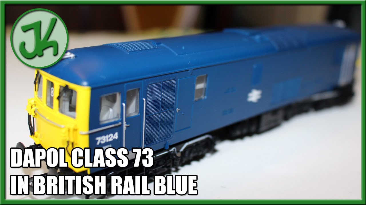 Dapol Class 73 in BR Blue - 4D-006-002 - Unboxing and Review - YouTube