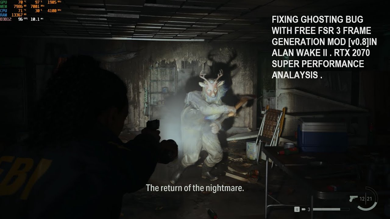 Fixing Ghosting Bug with FREE FSR 3 Frame Generation Mod [v0.8] in Alan ...