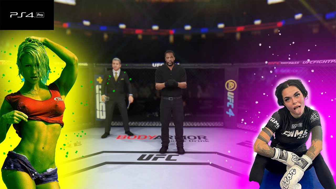 Ps4 She Halk Vs Zusje Smogulecka Ea Sports Ufc 4 Youtube