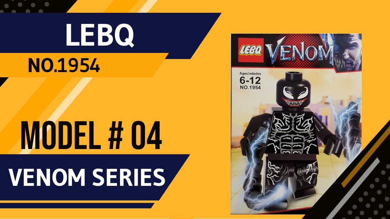 Bootleg Lego: (LEBQ) VENOM - NO.1954 MODEL#04/08 - YouTube