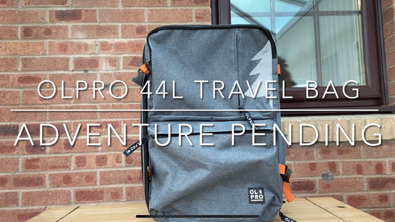 OLPRO 44L Travel Bag Review + OLPRO Discount Code! - YouTube