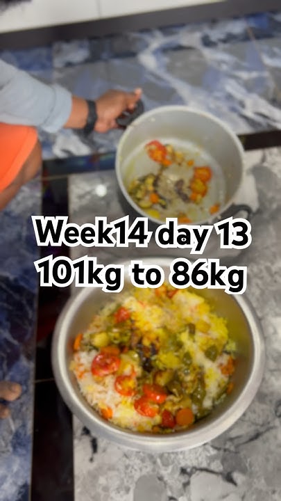 Week14day 13 from 101kg to 86kg - YouTube