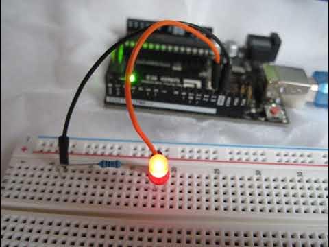 LED Blinking Morse Code - YouTube