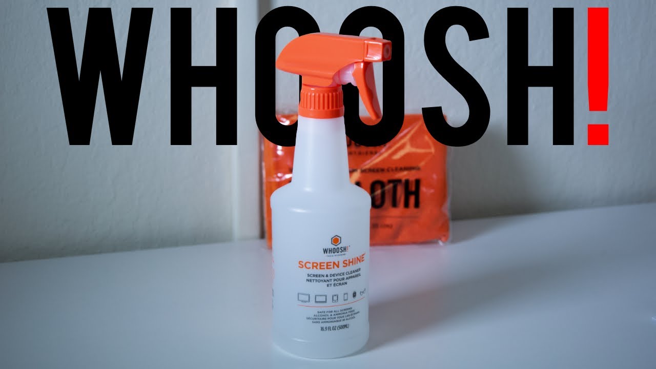 WHOOSH!: The Ultimate Tech Cleaning Product! - YouTube