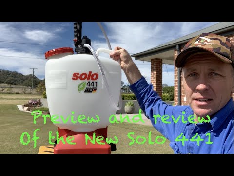 Exclusive look at the NEW SOLO 441 knapsack battery sprayer prior to ...