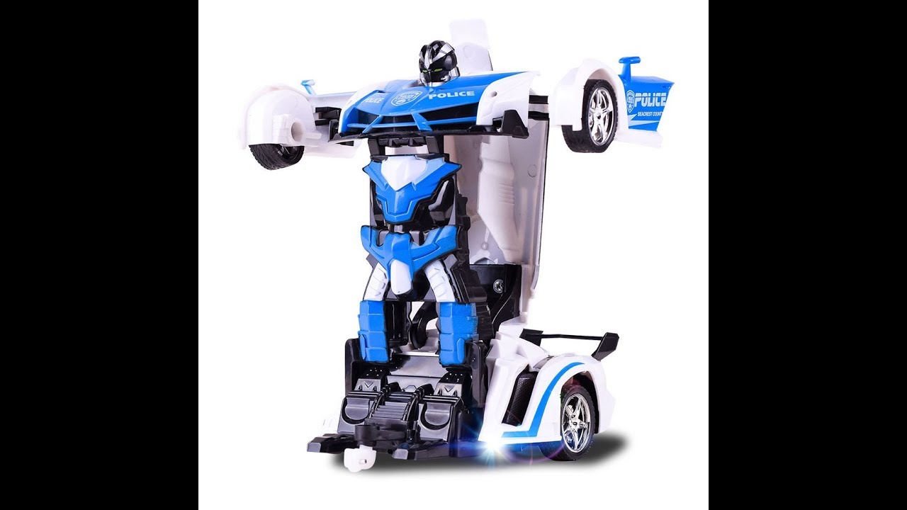Deformation Racing RC Car Transformers Robot - YouTube