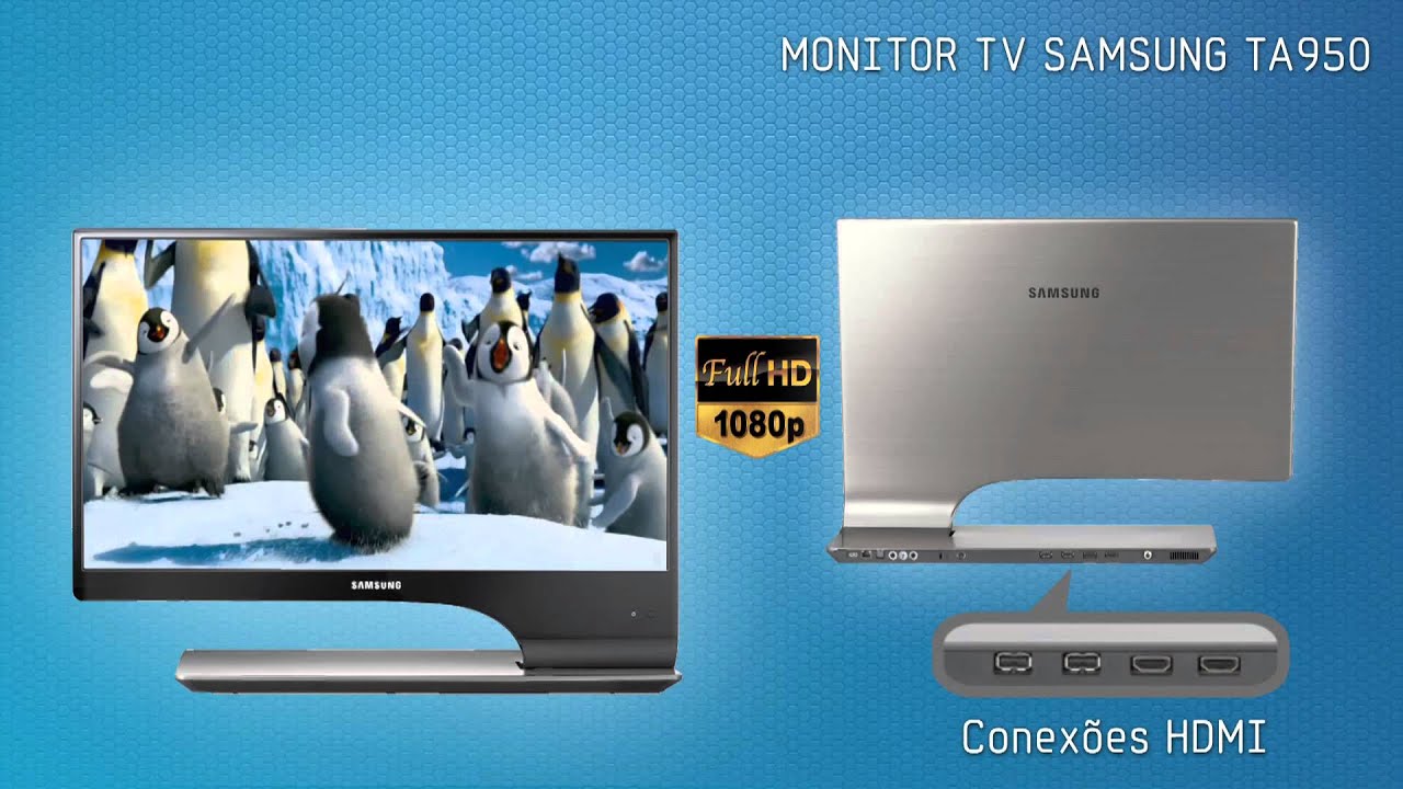 Samsung Monitor TA950 - Vídeo Lançamento - Take 5 Filmes - YouTube