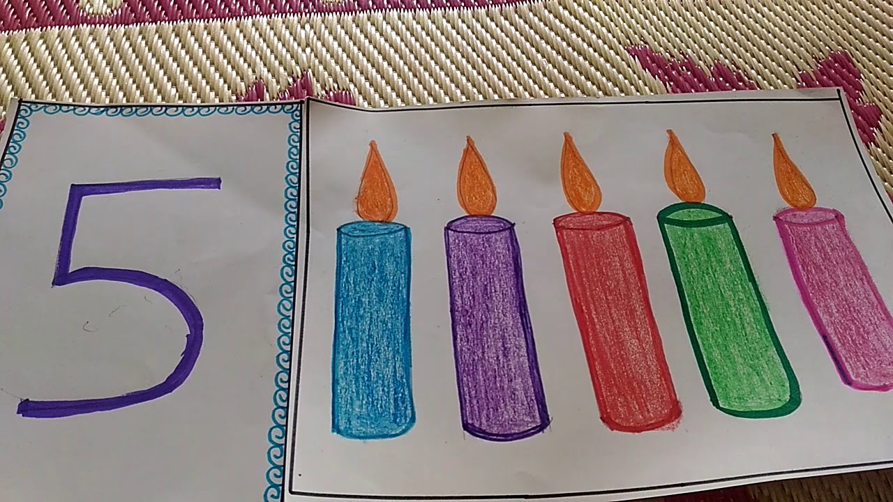 ONLINE CLASSES - HOW TO RECOGNIZE NUMBER FIVE (5) - YouTube