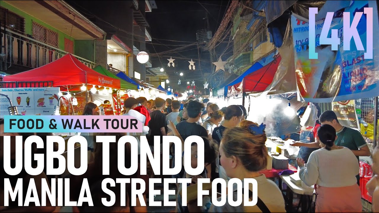 Ugbo Street Food in Tondo Manila | Full Walk Tour 2023 - YouTube