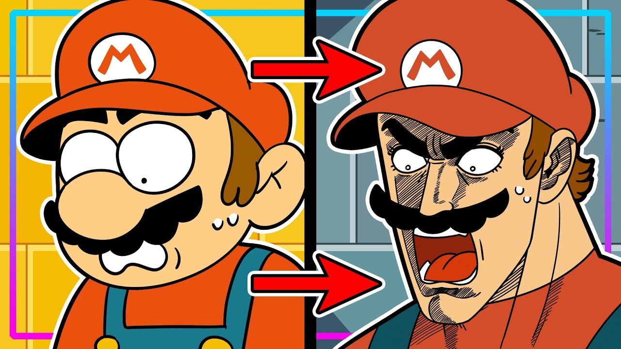 I made Mario Into an Anime (Making of Mario and Luigi: Super Anime ...
