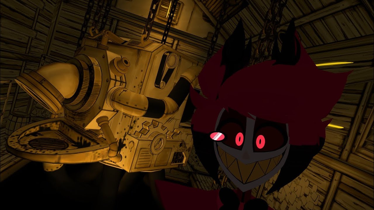 Alastor visits Joey drew studio (part 1) [Vrchat] - YouTube