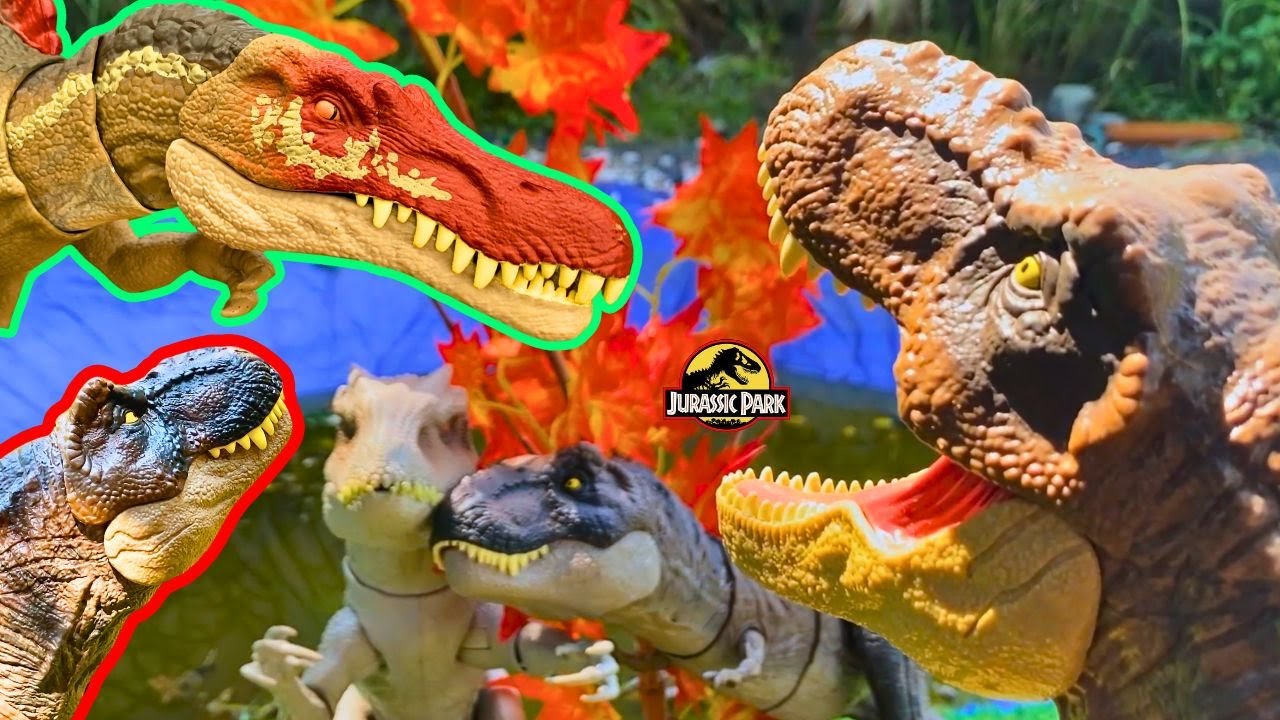 ULTIMATE Jurassic World: T-REX, Indominus Rex, Triceratops, Kronosaurus ...