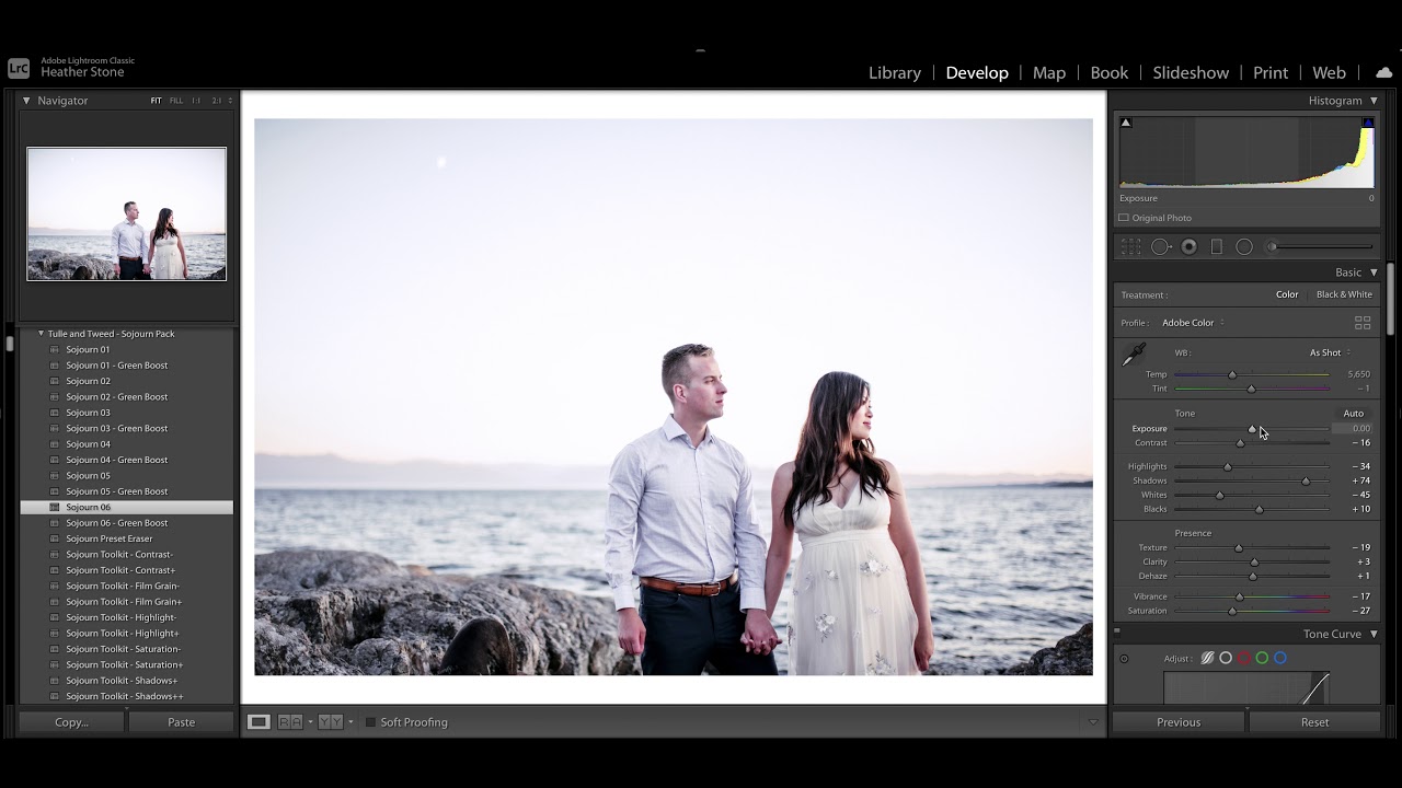 Presets for Lightroom & Adobe ACR (Adobe Creative Cloud) - The Sojourn Pack: Sojourn 06 Sample ...